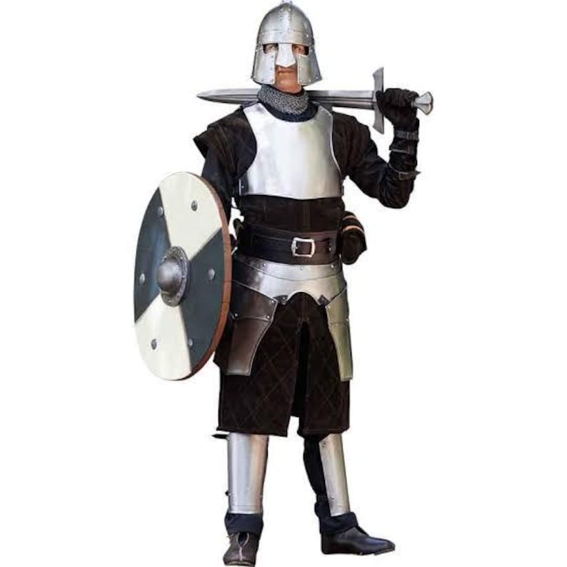 Buhurt Set of Armor Full Suit Sca Larp Cosplay Wearable Knight Suit ...