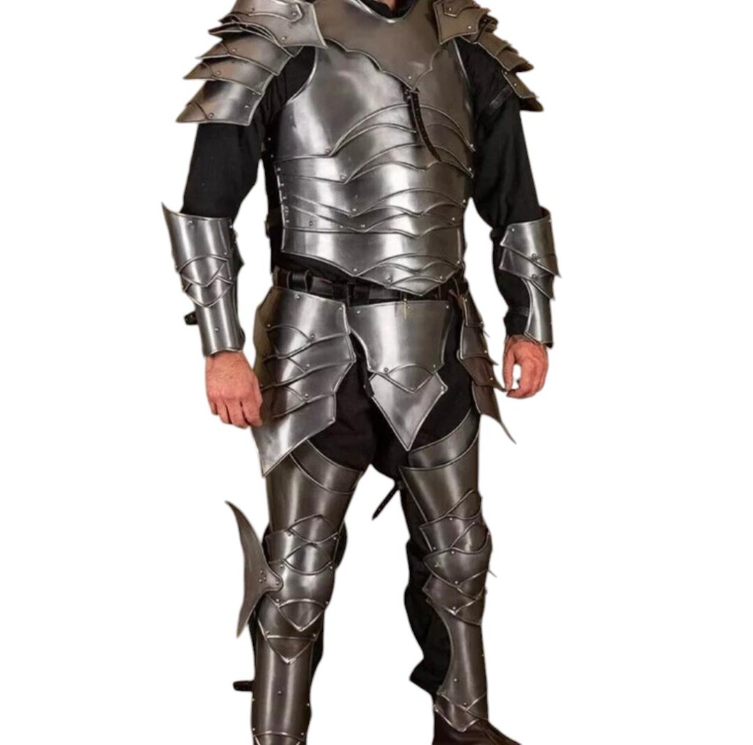 Medieval Full Body Gothic Armour 18 Guage Steel Medieval Crusader Armor ...