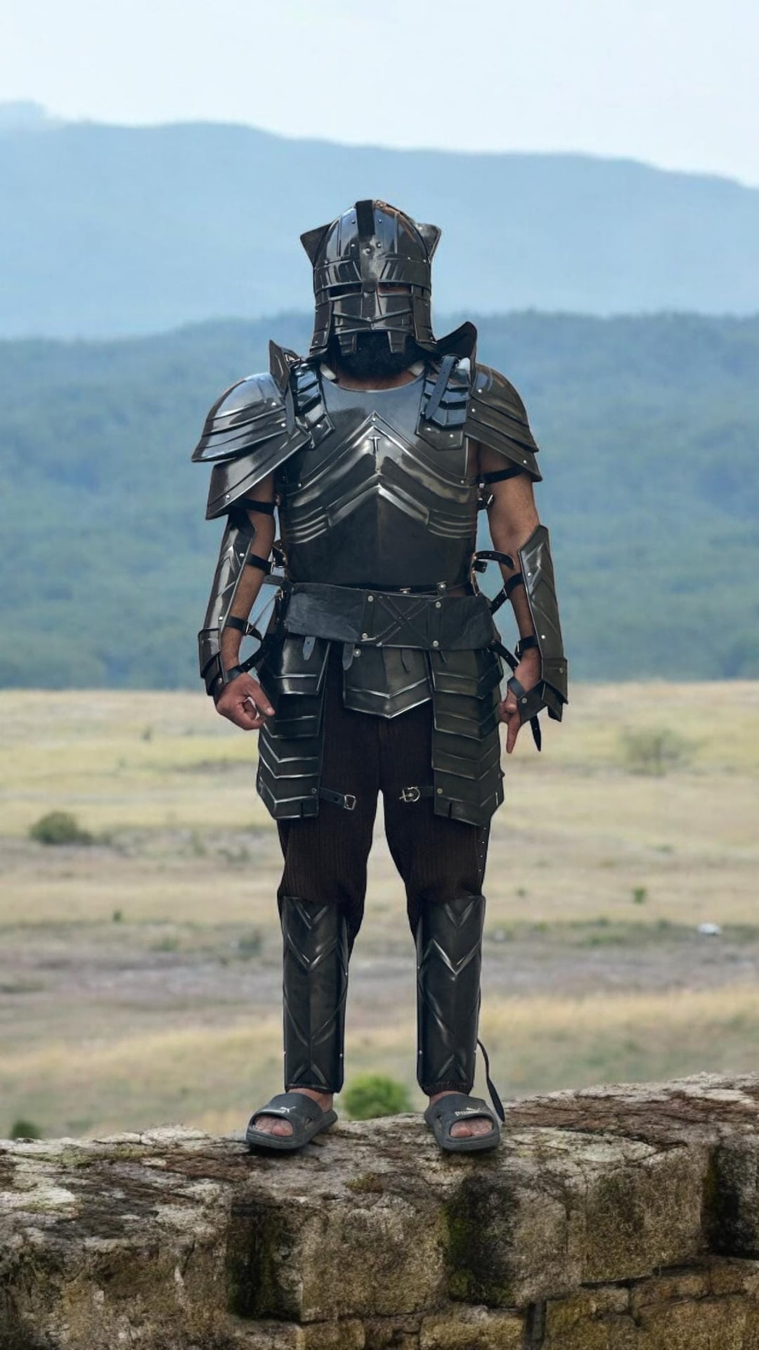 Kingsguard Half Body Armor Medieval Steel Larp Suit Knight Full Suit ...