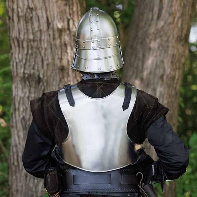 Buhurt Set of Armor Full Suit Sca Larp Cosplay Wearable Knight Suit ...