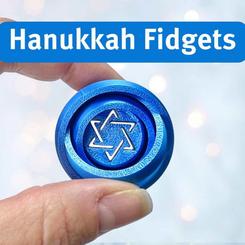 Hanukkah Fidget Toy - Etsy