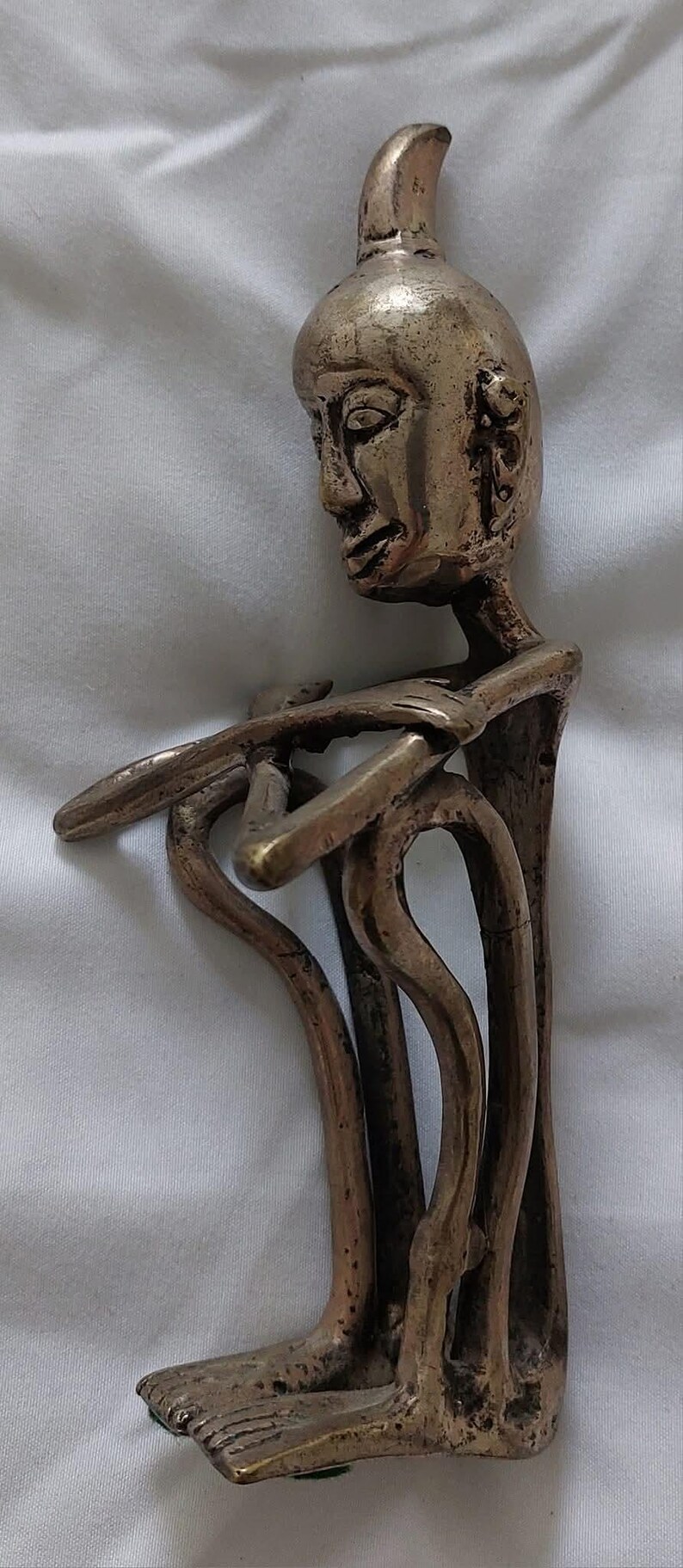 Bronze Figurine, Leti Islands Maluku Archipelago Tribal Art, "leti Man ...
