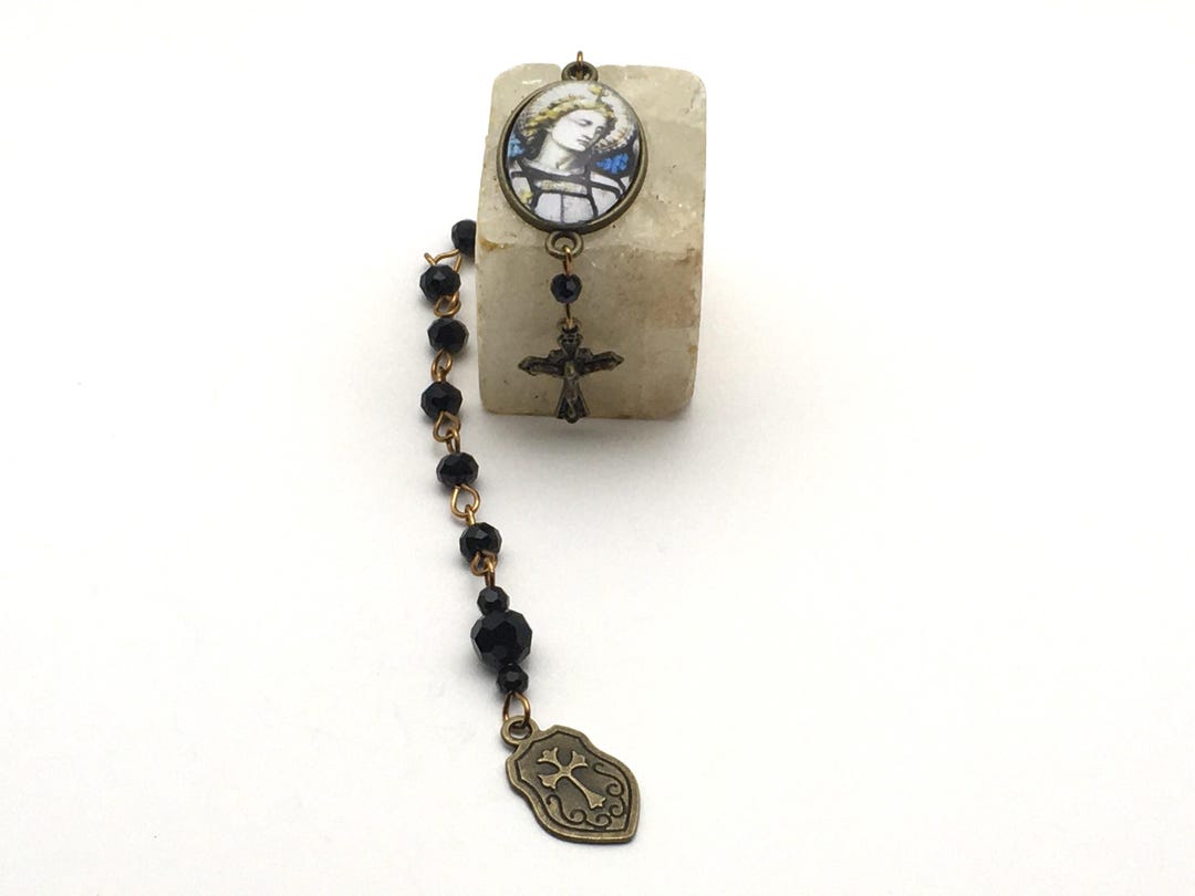 Archangel Michael Image One Decade Chaplet - Etsy
