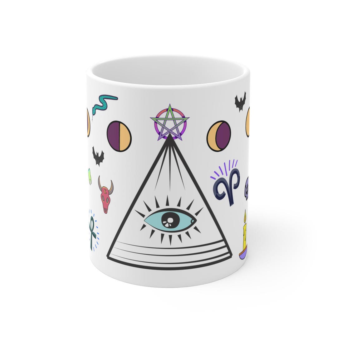 Masonic Coffee Mug, Freemason Gift, Masonic Lodge, Square and Compass ...