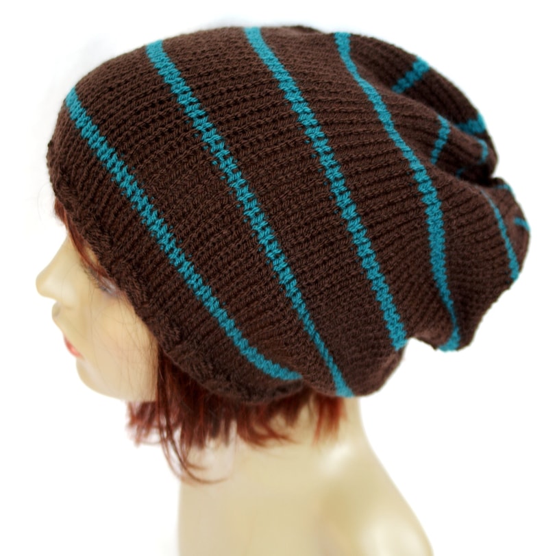 Tube Hat or Knitted Oversized Slouchy Hat, Skater,slouch ,vegan, Dreads ...