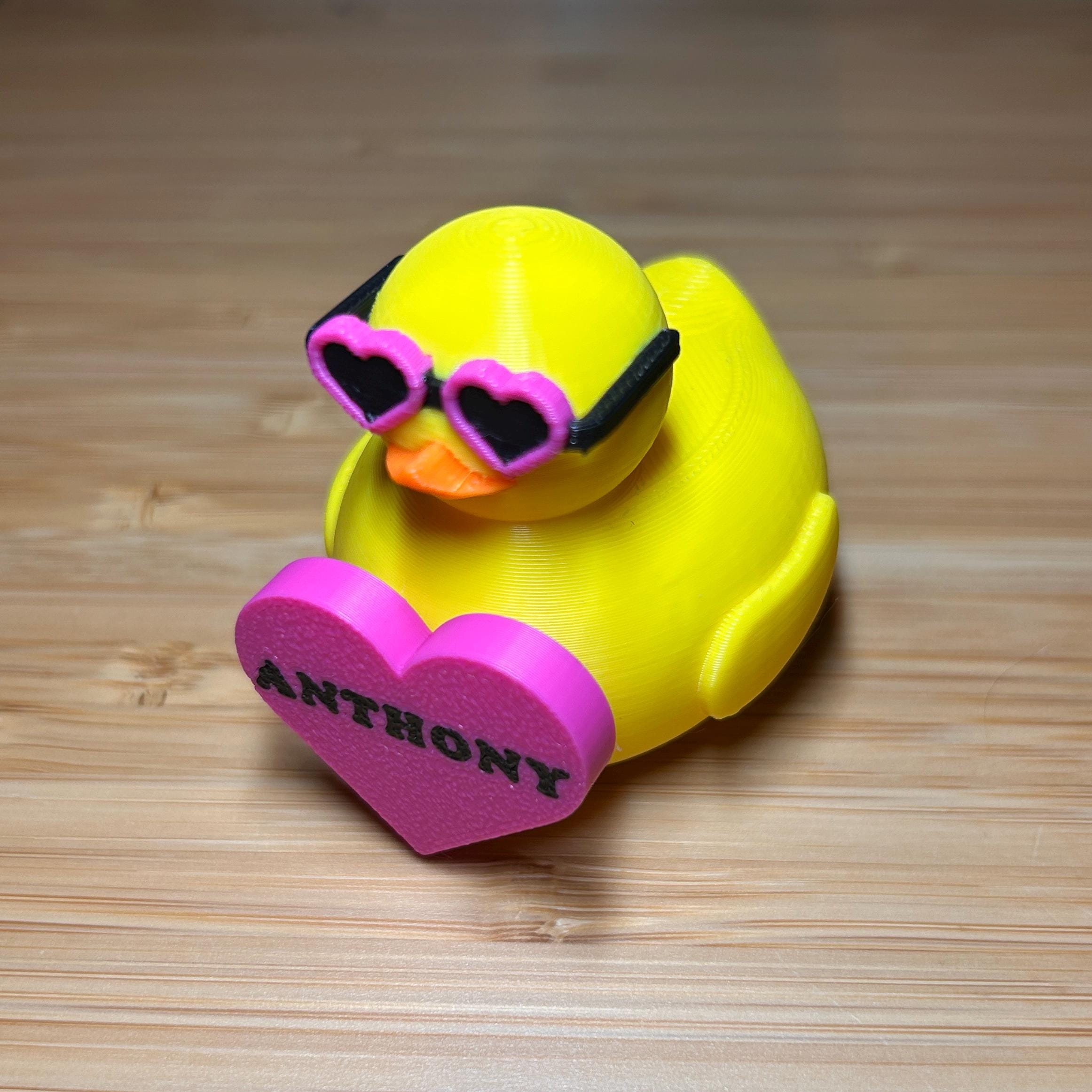 CUSTOM Valentine Duck, Heart Duck, Valentine's Day Duck, Love Duck ...