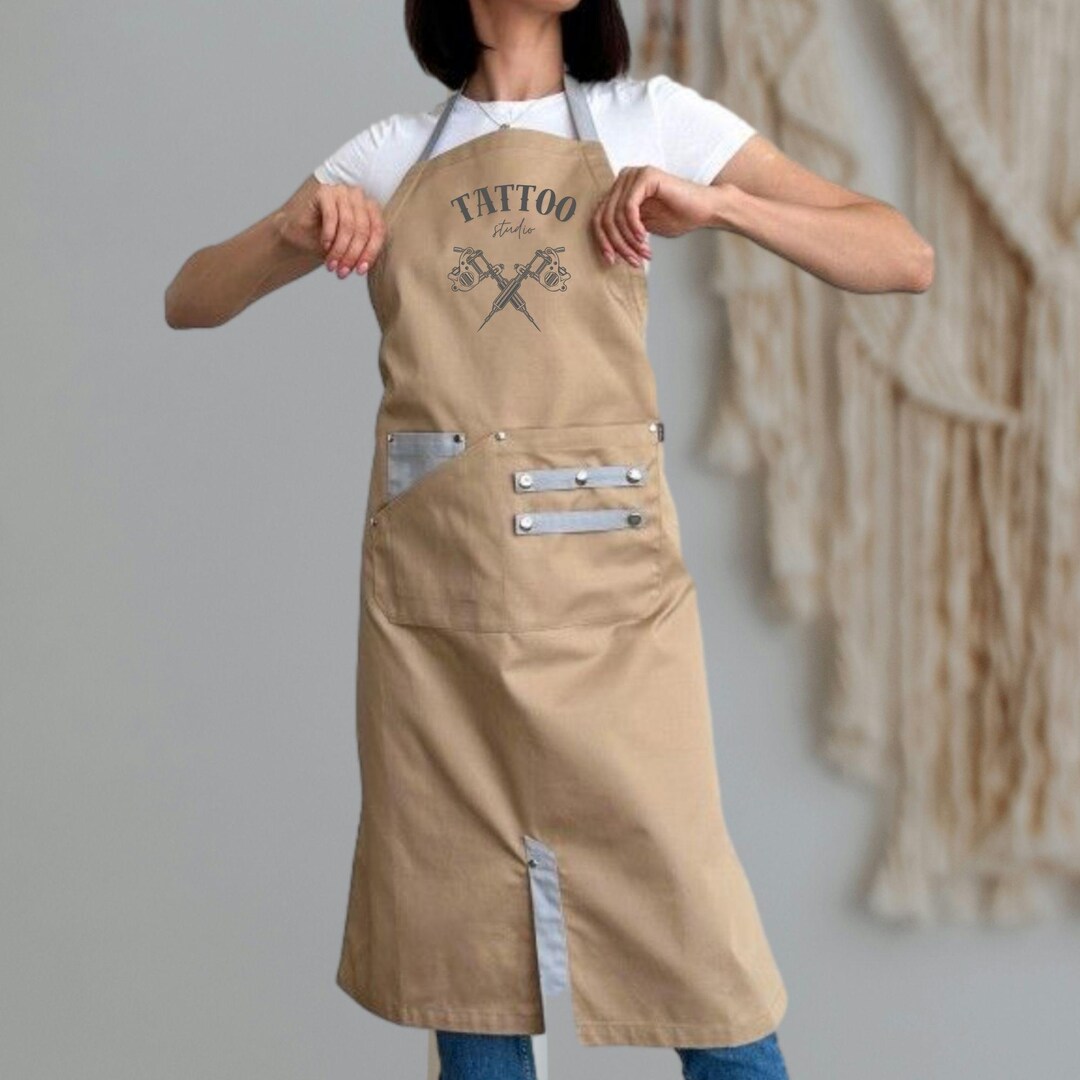 Apron for Tattoo Salon Custom Apron Personalized Apron Custom Apron ...
