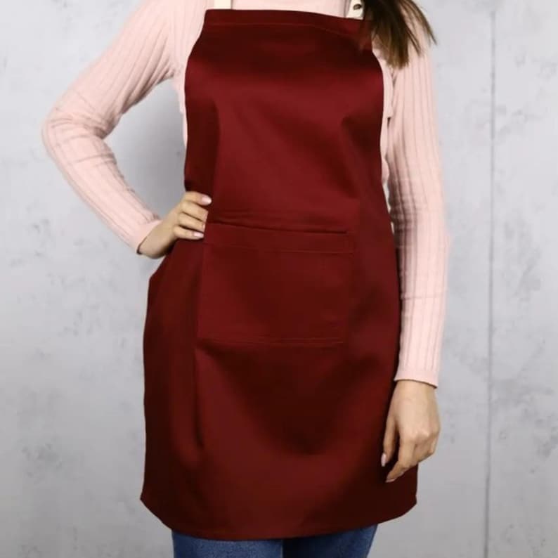 Custom Apron Personalized Apron Apron With Your Text Apron With Pockets ...