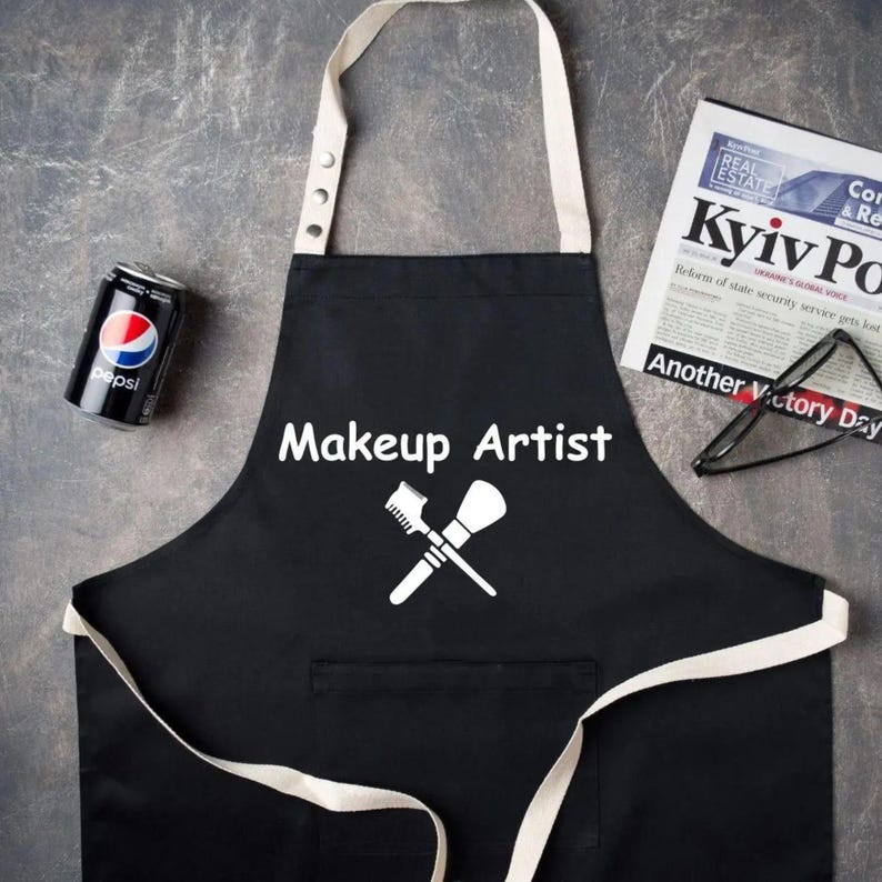 Custom Apron Personalized Apron Apron With Your Text Apron With Pockets ...