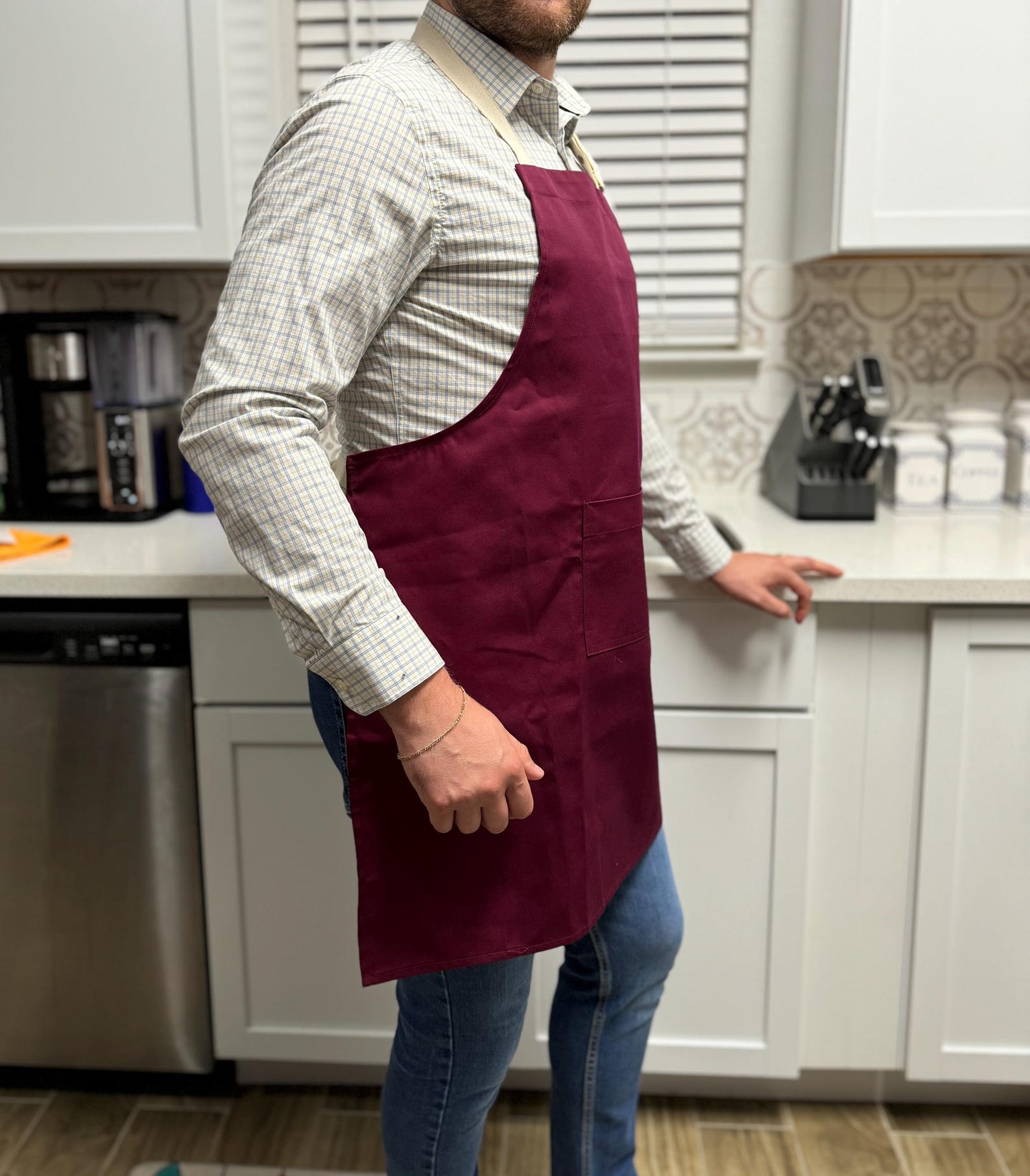 Custom Apron Personalized Apron Apron With Your Text Apron With Pockets ...