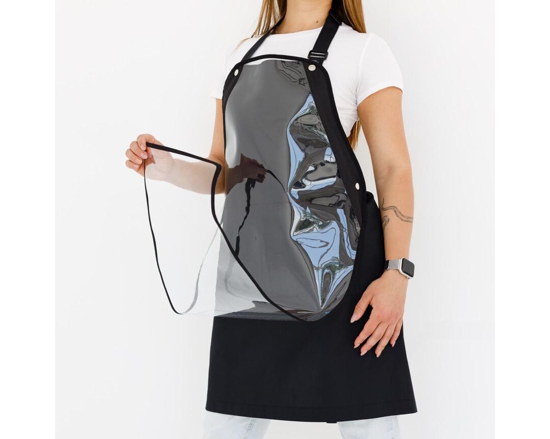 Waterproof Beauty Salon Apron: Custom Hair Stylist Smock With ...
