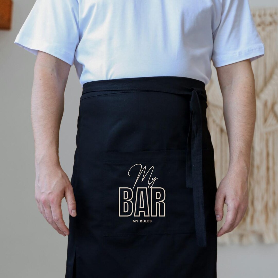 Apron, Custom Apron, Personalized Apron, Custom Apron With Your Text or ...