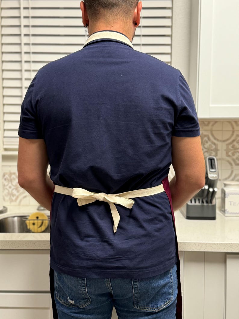 Custom Apron Personalized Apron Apron With Your Text Apron With Pockets ...