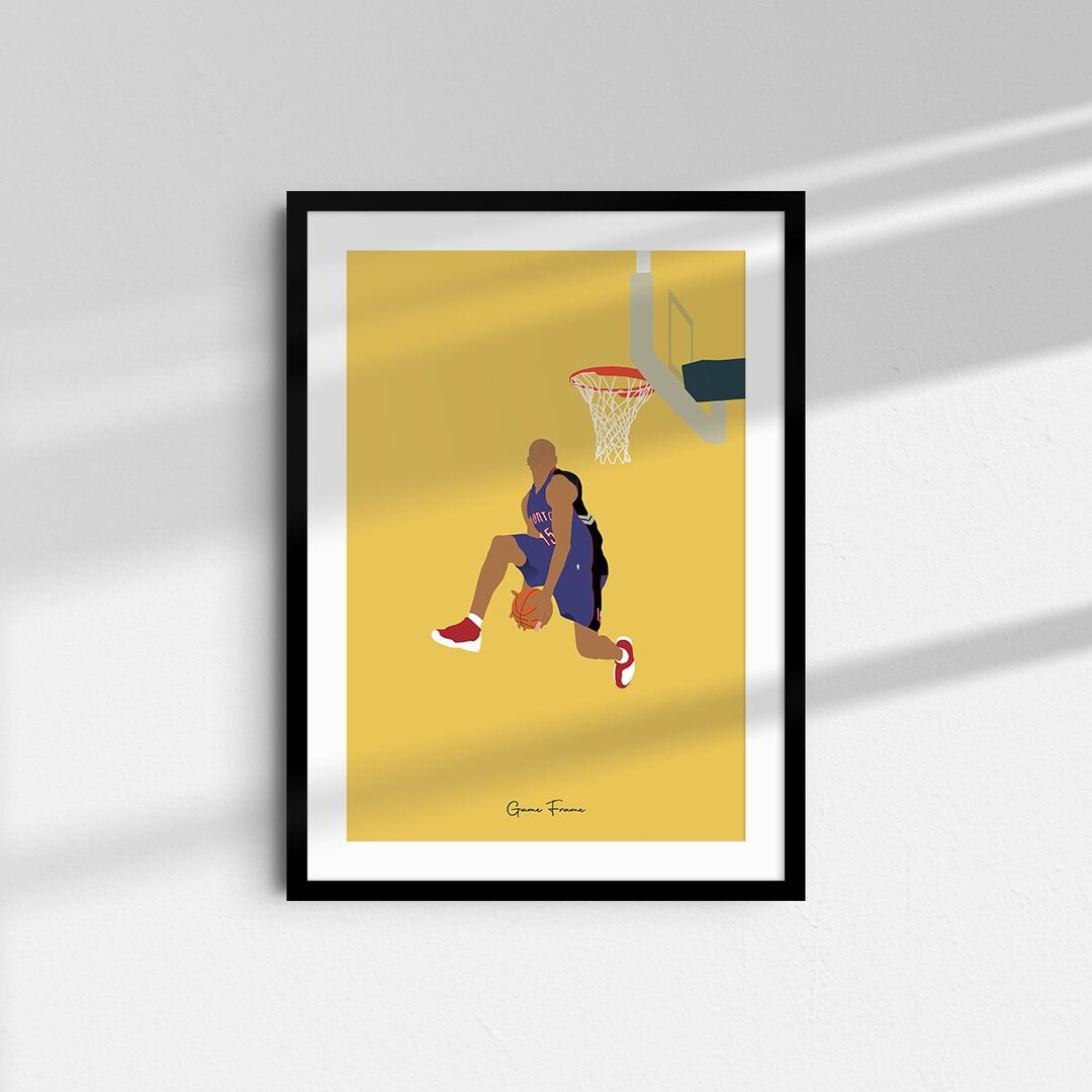 Vince Carter - Dunk Contest Champion - Etsy