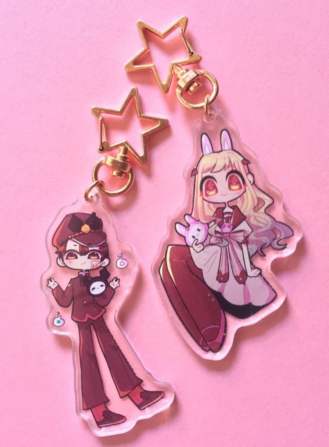 Toilet Bound Hanako-kun (TBHK/JSHK) Nene and Hanako Acrylic Keychains ...