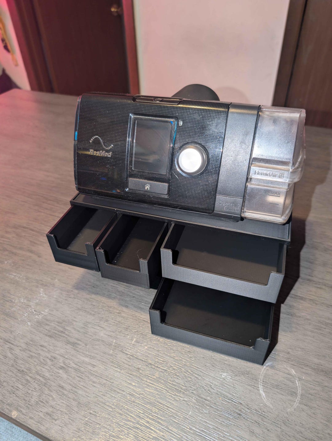 Space-saving CPAP Stand With Built-in Drawer Storage | CPAP Filters ...