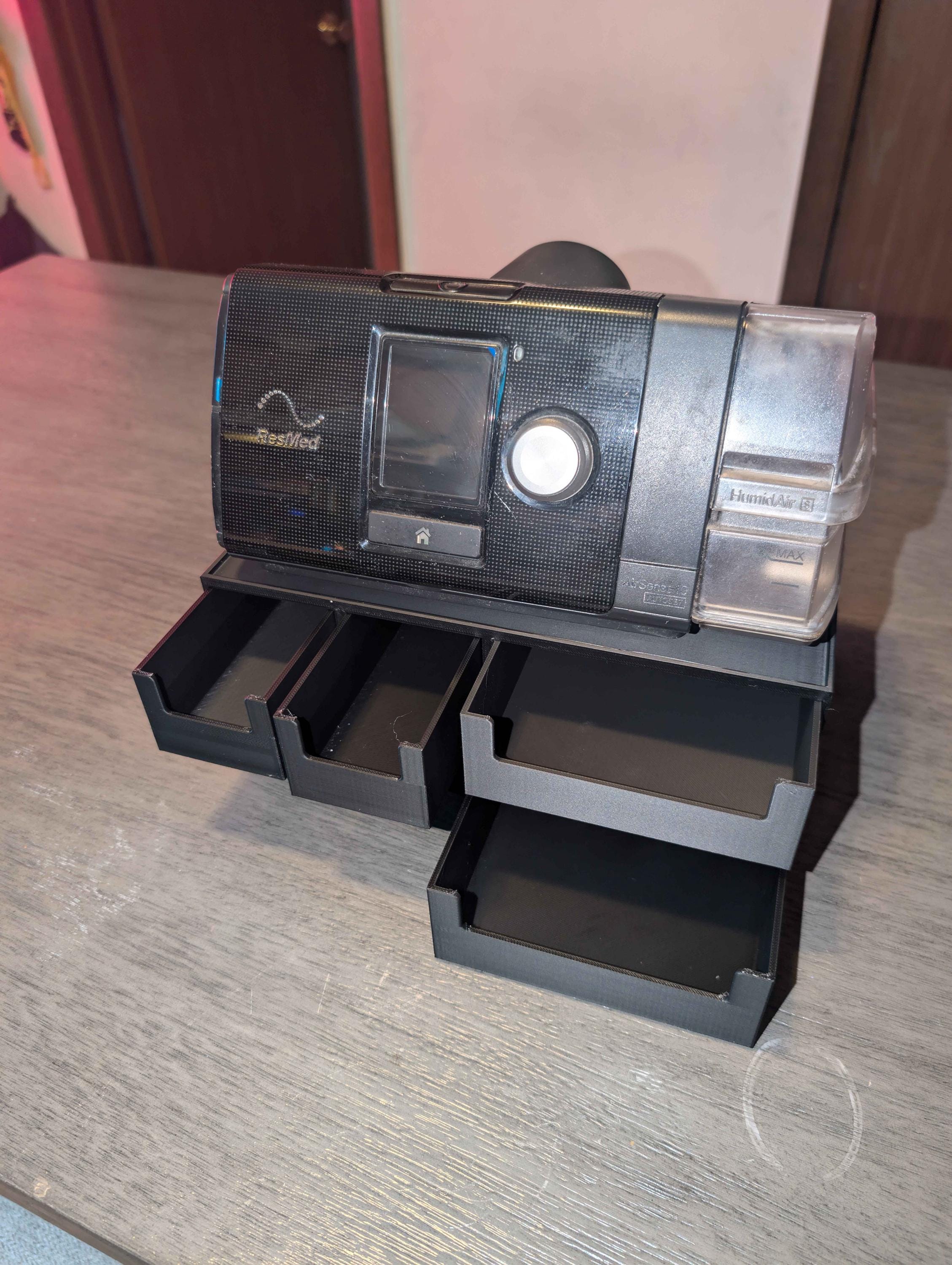 Space-saving CPAP Stand With Built-in Drawer Storage | CPAP Filters ...