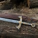 Knights Sword, Holy Sword for Templers Sword With Leather Sheath ...