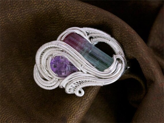 Items similar to 2 finger ring a ling on Etsy