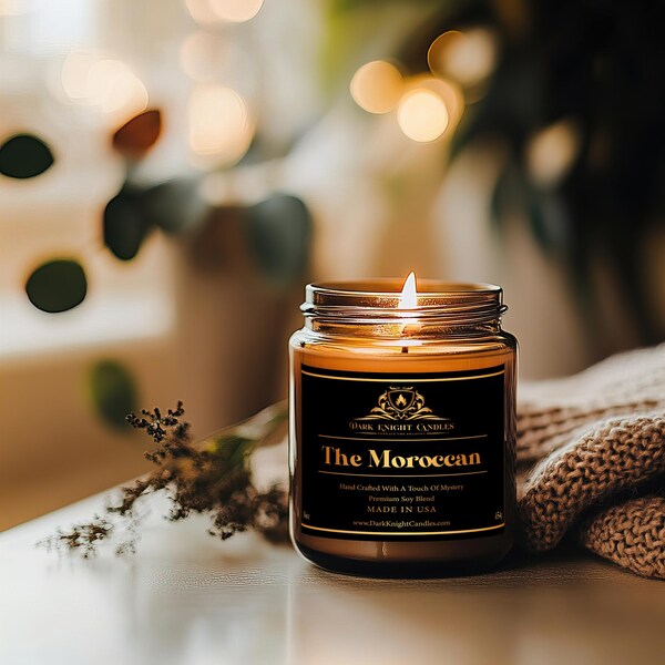 Moroccan Candle - Etsy