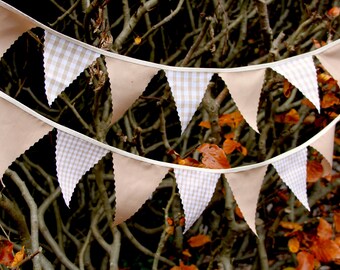 Mini bunting flags | Etsy