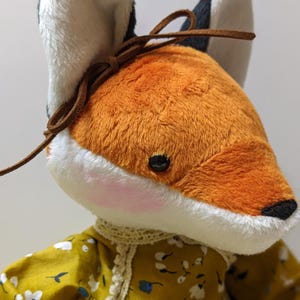 Soft Fox Plush Toy Eco-friendly & Handmade Perfect Gift for Children - Etsy