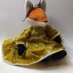 Soft Fox Plush Toy Eco-friendly & Handmade Perfect Gift for Children - Etsy