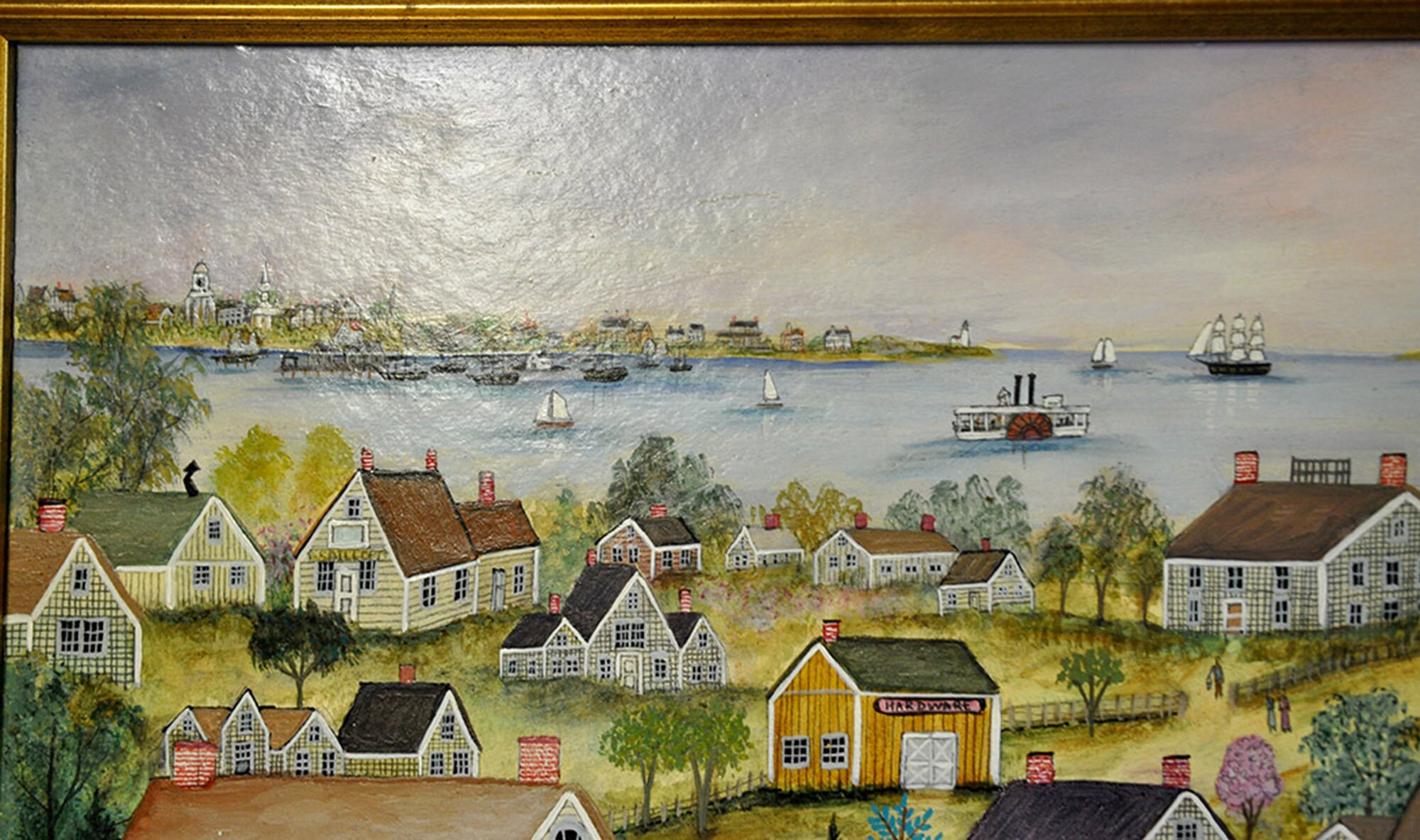 The Fish Wagon - Original Painting by J.L. Munro - Etsy