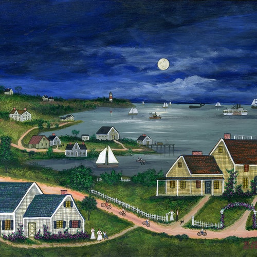 Summer on Cape Cod Limited Edition Print _ by J.L. Munro - Etsy