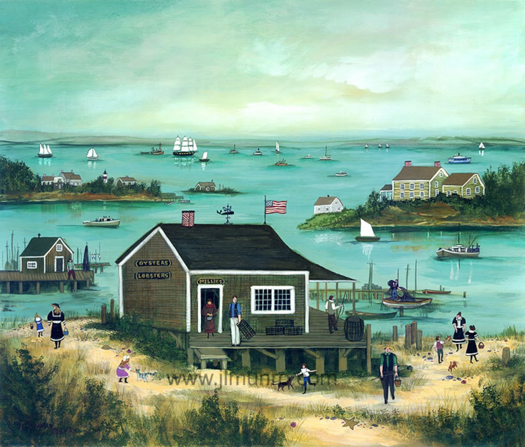 Low Tide - Limited Edition Print _ by J.L. Munro - Etsy