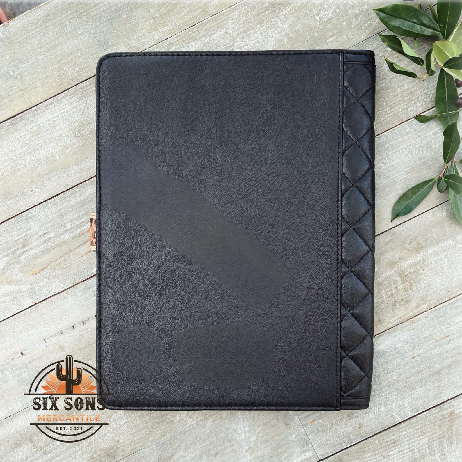Handmade Legal Pad Portfolio, Legal Pad Cover, Hand Tooled Leather ...