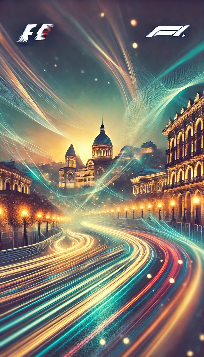 5 Dreamy Abstract Images Inspired by the Azerbaijan Grand Prix in Baku ...