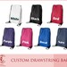 Personalized Bag With Name - Custom Drawstring Backpack - Travel Party ...