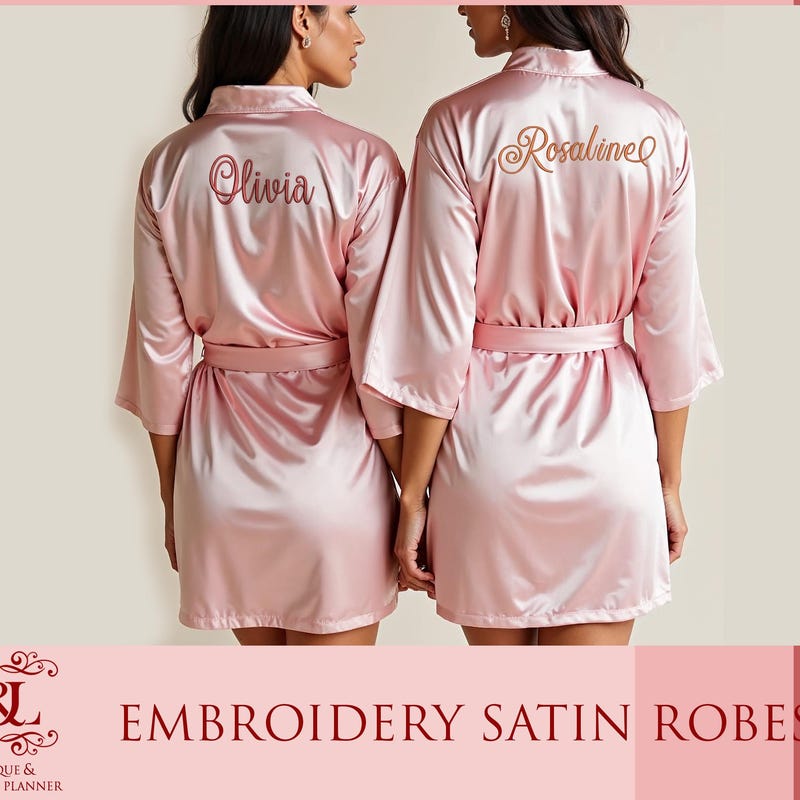 Embroidered Robes - Etsy