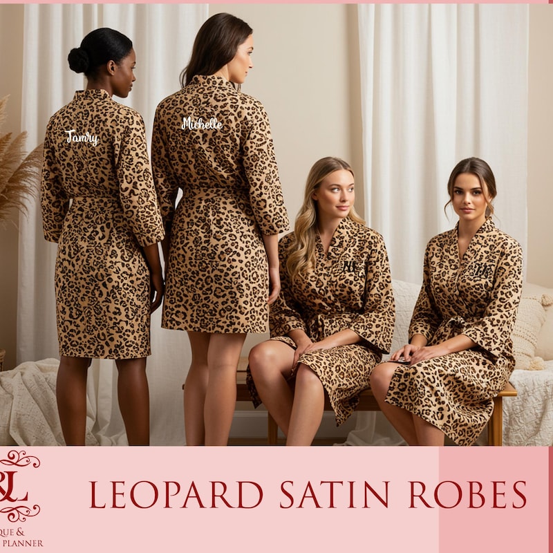 Leopard Robes - Etsy