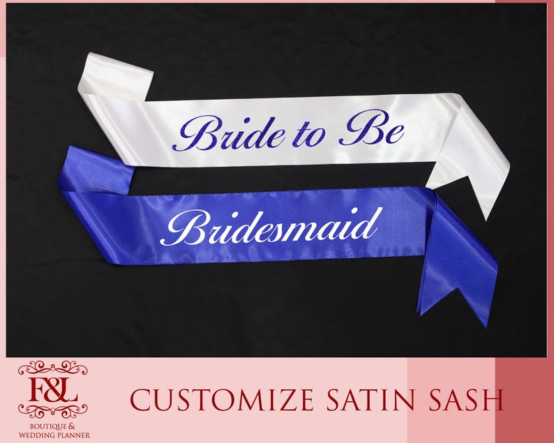 Personalized Sash | Your Text Sash | Sweet 16 Sash | Birthday Party ...
