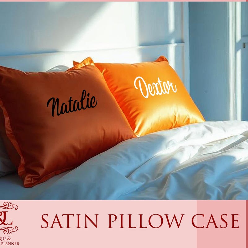 Wedding Pillowcases - Etsy