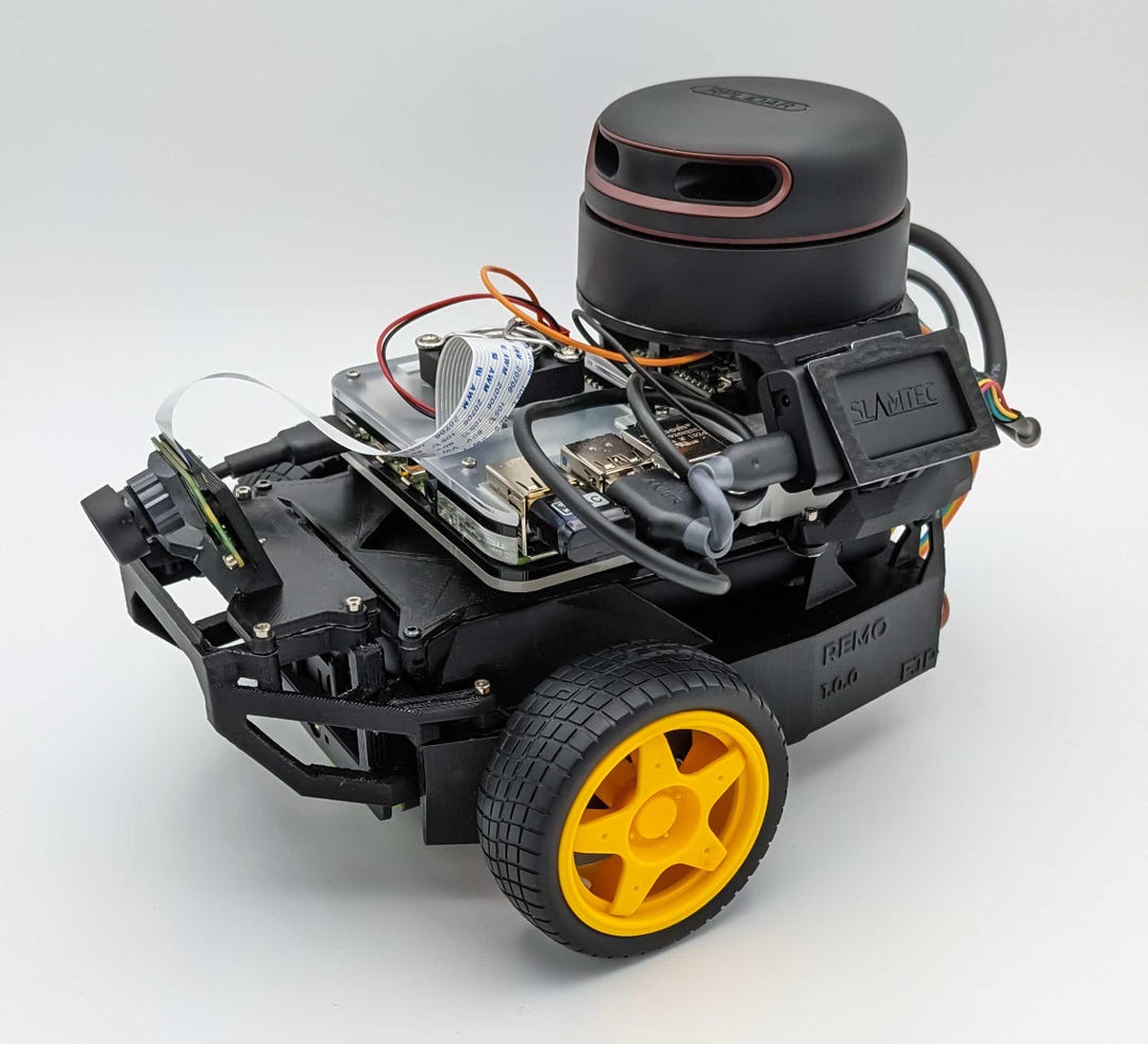 3D Printed Parts for REMO Robot - Ros-compatible Modular Research ...