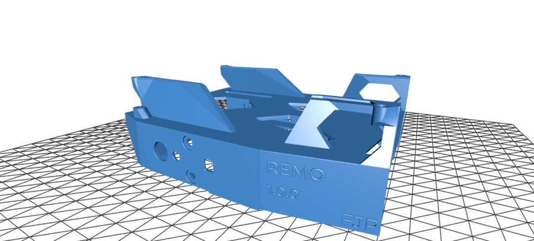 REMO Robot Chassis - 3D Printed Part for Modular Research Robot (ROS ...