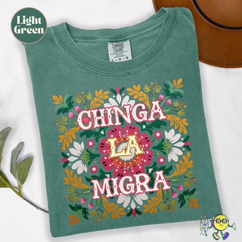 Chinga La Migra Comfort Colors Tee, Anti ICE Shirt - Etsy