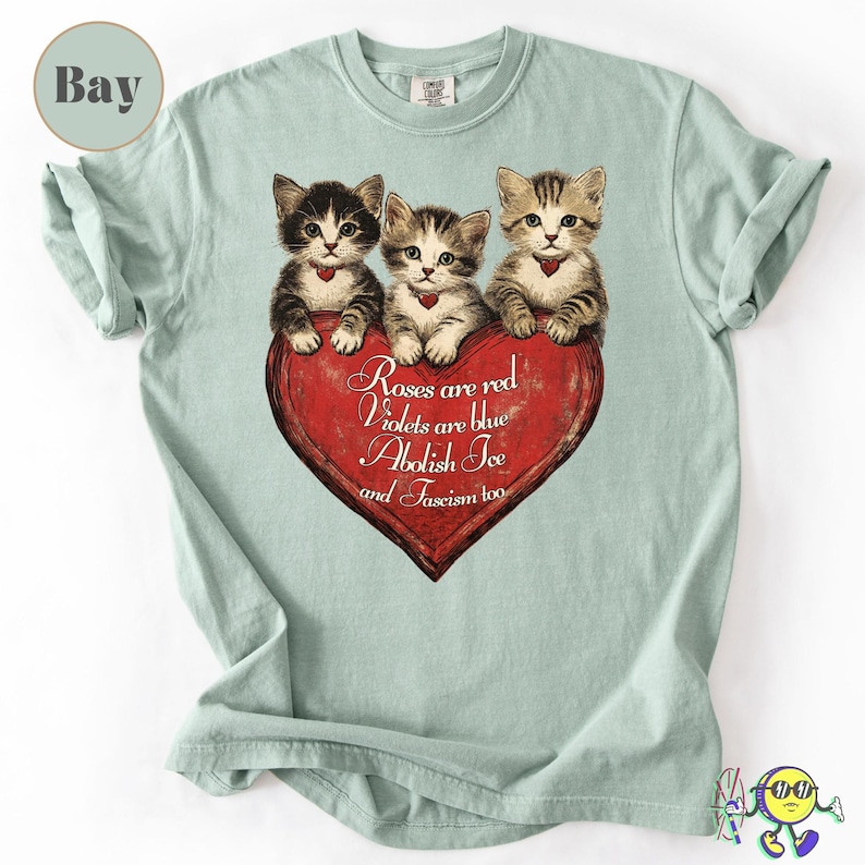 Abolish ICE Vintage Cat Shirt: Fuck Trump Liberal Social Justice ...