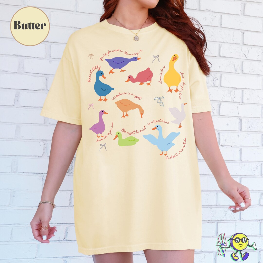 Silly Goose LGBT Ally Shirt, Pride Ally Shirt, Queer Rights Ally, Pride ...