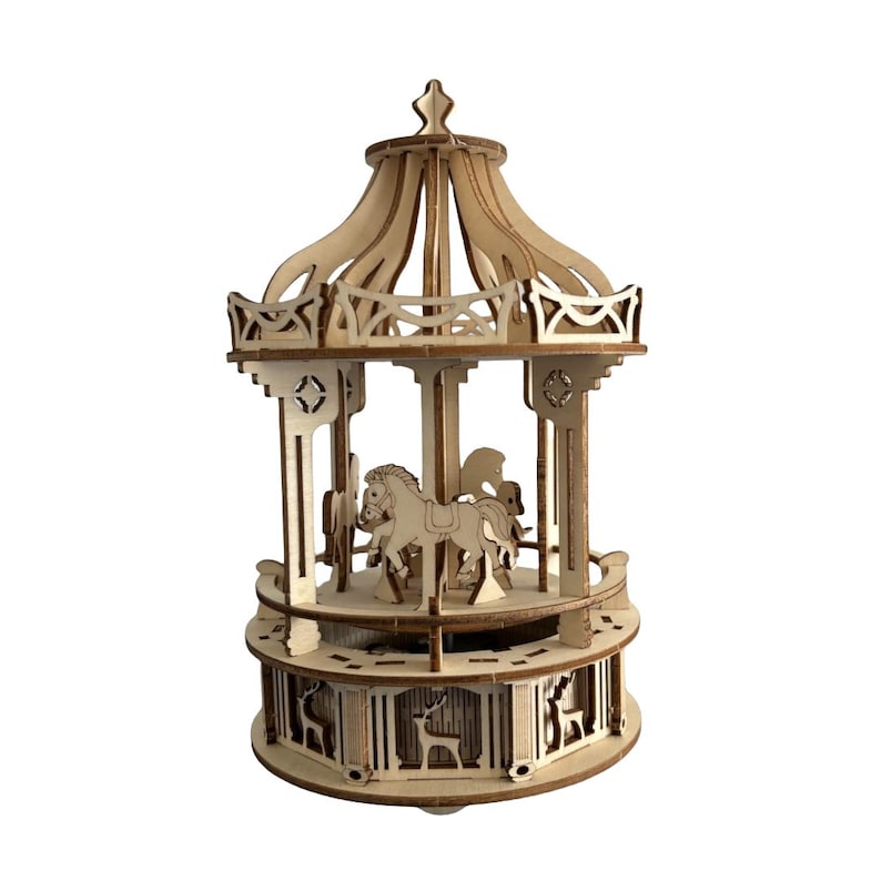 The Classic Style 3D Wooden Puzzle Model Kit 1/40 Scale Ages 14+ and Up ...