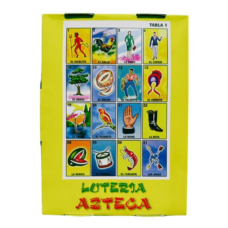 Mexican Loteria, Bingo, Board Games, Loteria Mexicana, Family Games. - Etsy