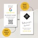 Editable Google Review Card Template Printable Customer Feedback ...