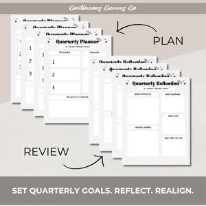 2025 Goal Setting Planner Printable | Canva Editable Business Planner ...