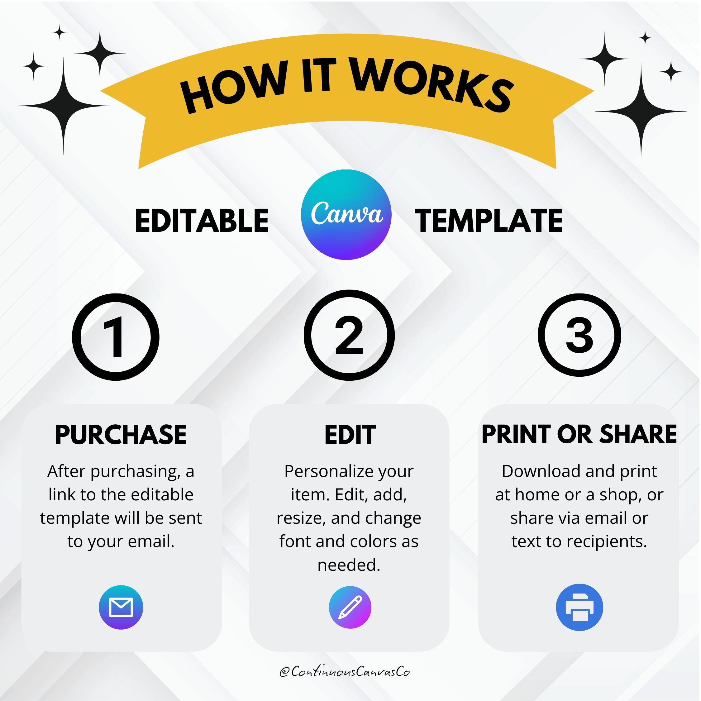 Editable Review Request Card Template With QR Code | Minimalist ...