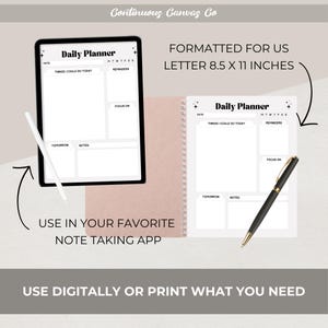 2025 Goal Setting Planner Printable | Canva Editable Business Planner ...