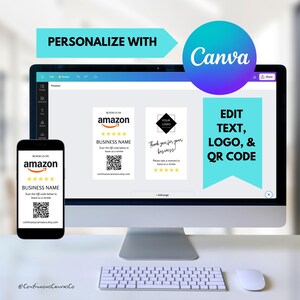 Editable Amazon Review Card Template Printable Customer Feedback ...