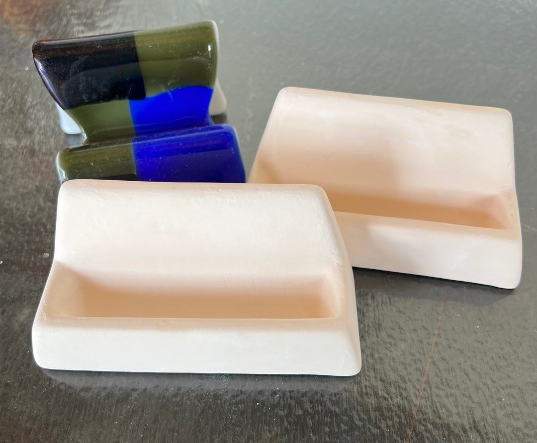 Drape Glass Mold Business Card Holder Kiln-washed for Slumping Glass - Etsy